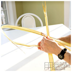 How to Make a Beautiful Palm Cross - Tutorial with Directions and Photos