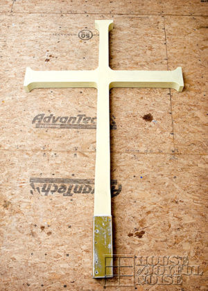 The Process of Gold Leafing - A Church Steeple Cross - Part I