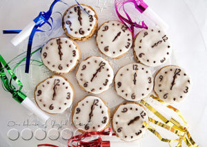 Midnight Snaps (Festive Cookies for New Years Eve)