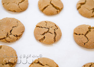 Midnight Snaps (Festive Cookies for New Years Eve)