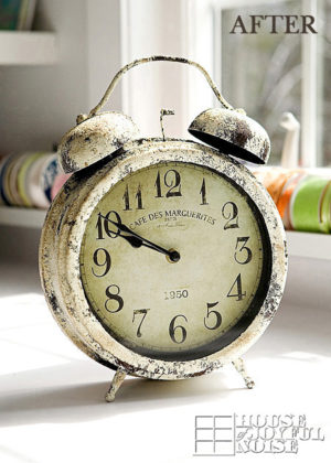 Old Junk - A Big Old Rusty Clock Makeover & An Old Cabinet